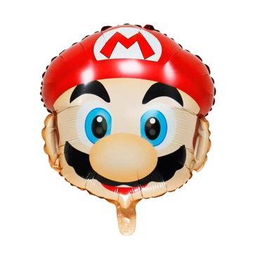 Globo Cabeza Mario Bros 50cm | Taller Creativo