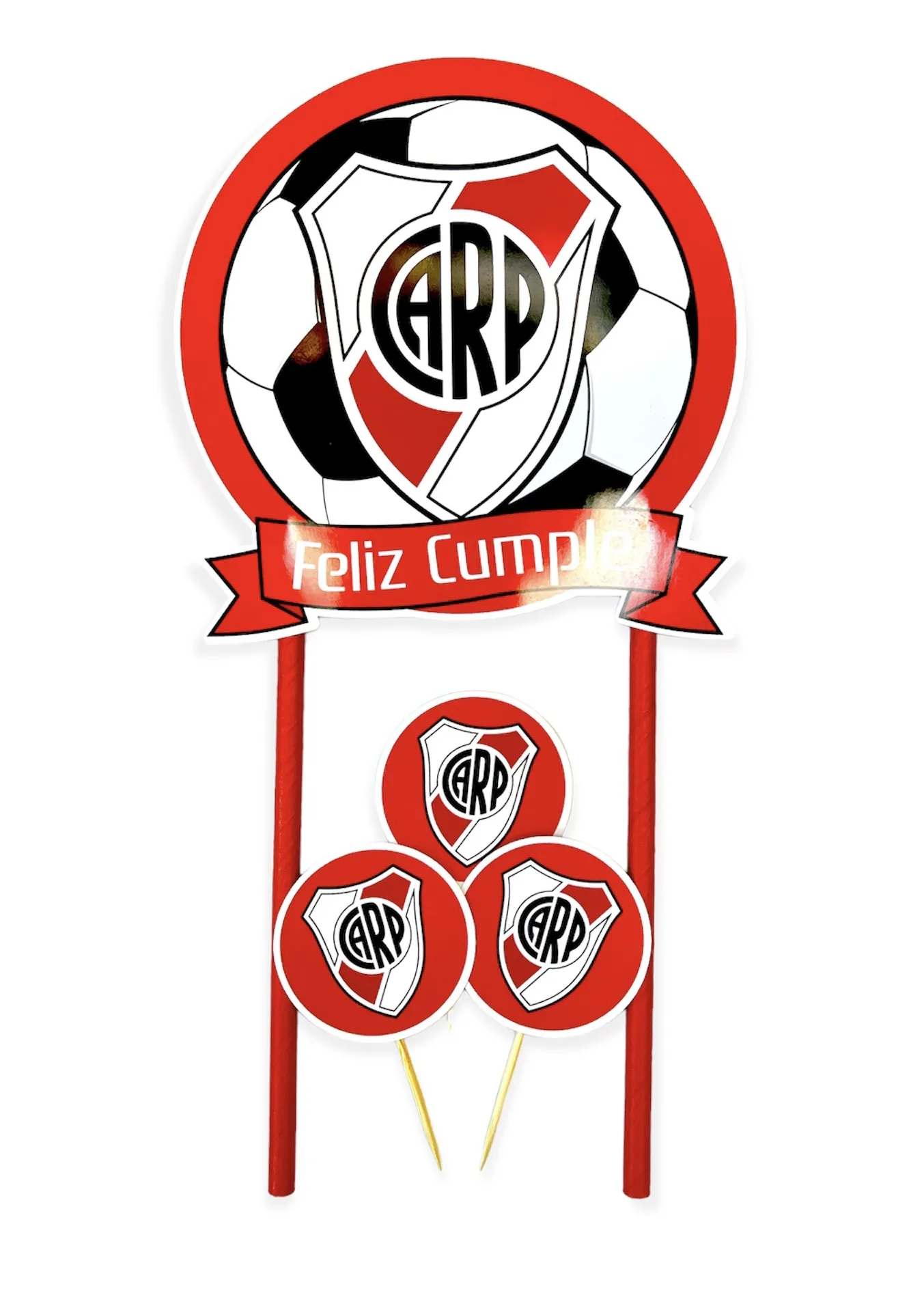 Topper XL River Plate | Taller Creativo