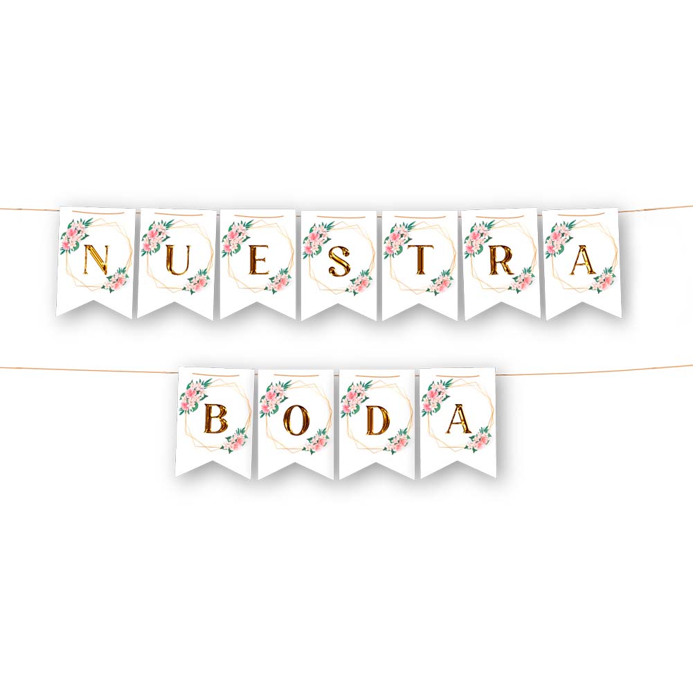 Banderines De Boda Banderines De Boda Vintage Para Recién Casados,