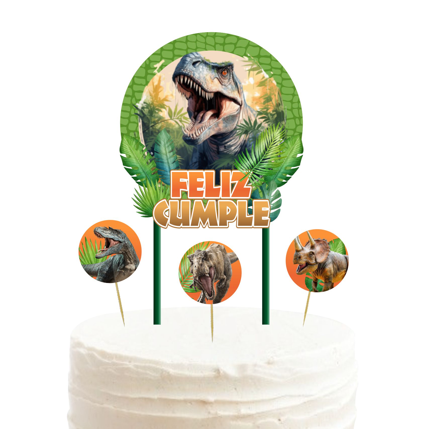Topper XL Dinosaurios | Taller Creativo