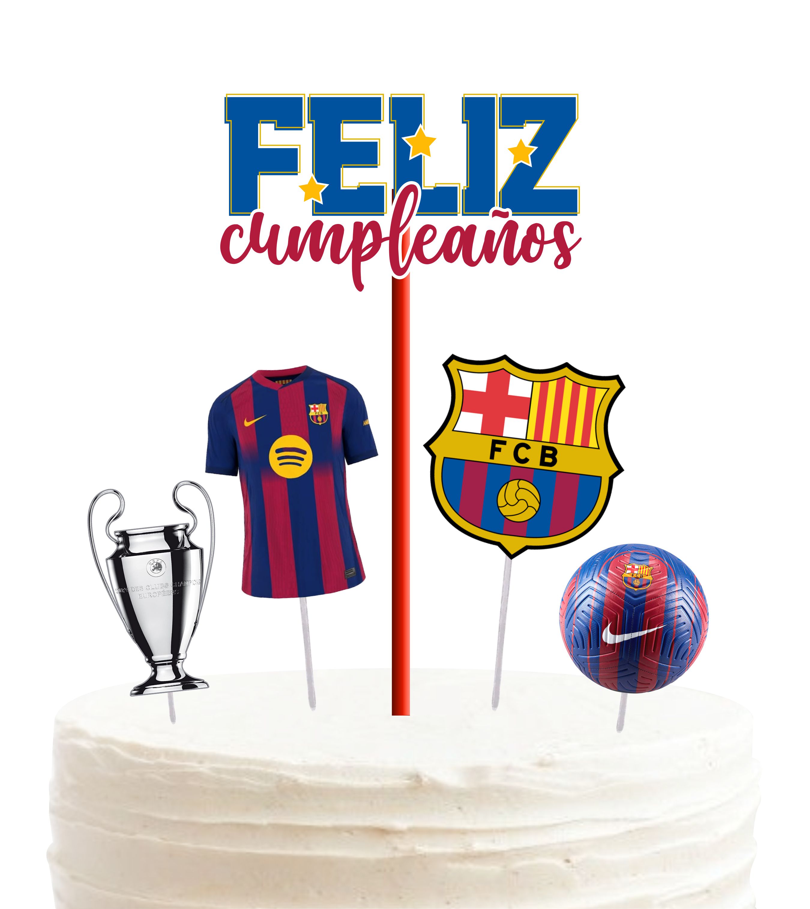Cake Topper Barcelona | Taller Creativo