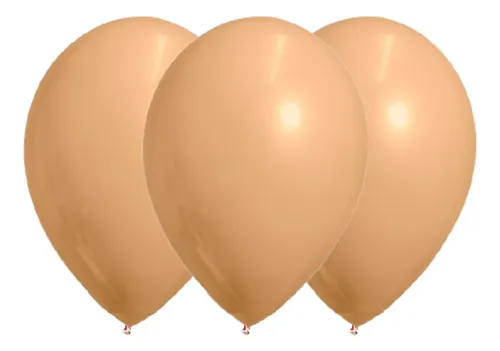 Globo 12" Globby x25 Standar PIEL | Taller Creativo