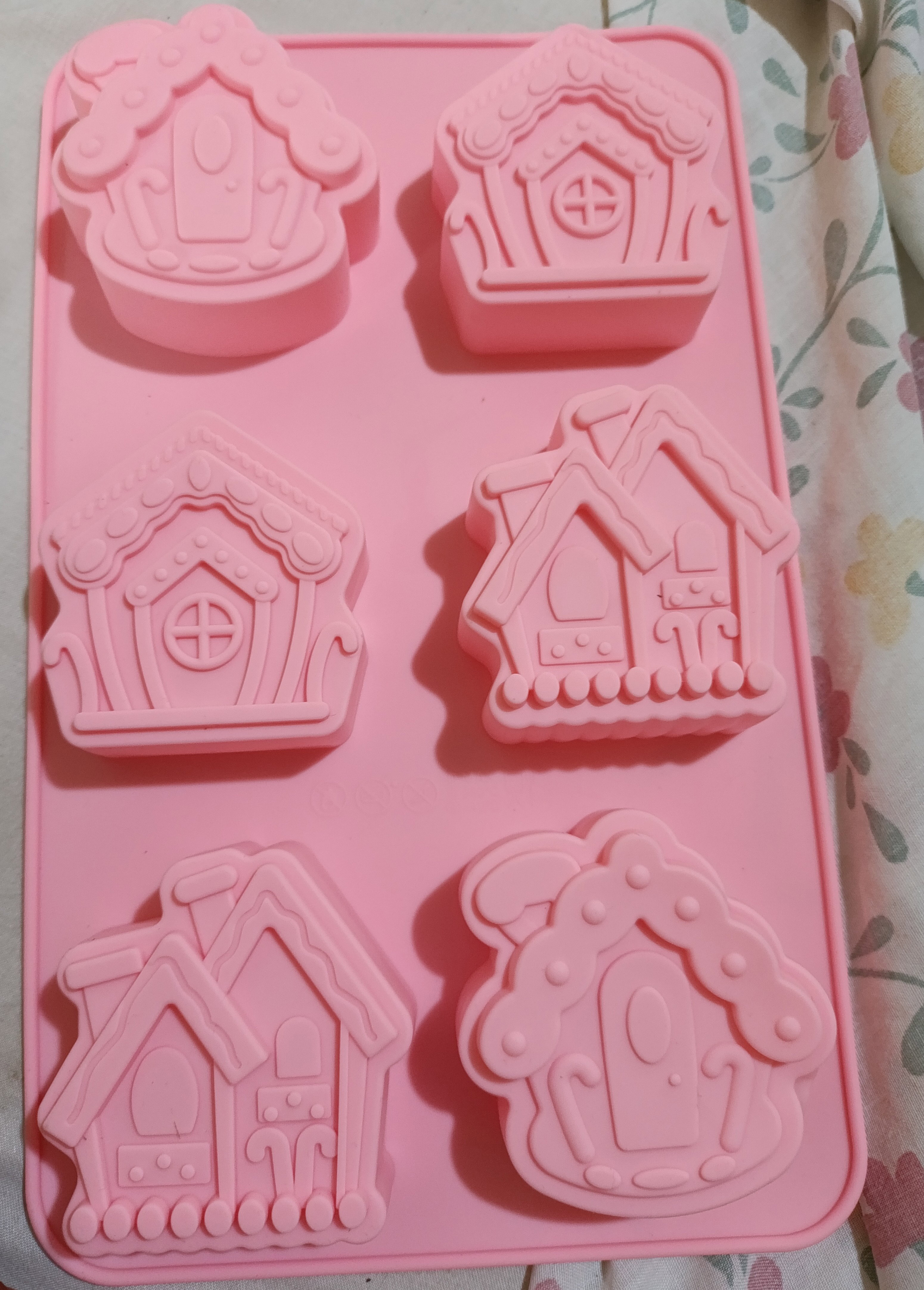 Molde de silicona casitas Velas, Cemento, Resina y Yeso | Ritual de Arte