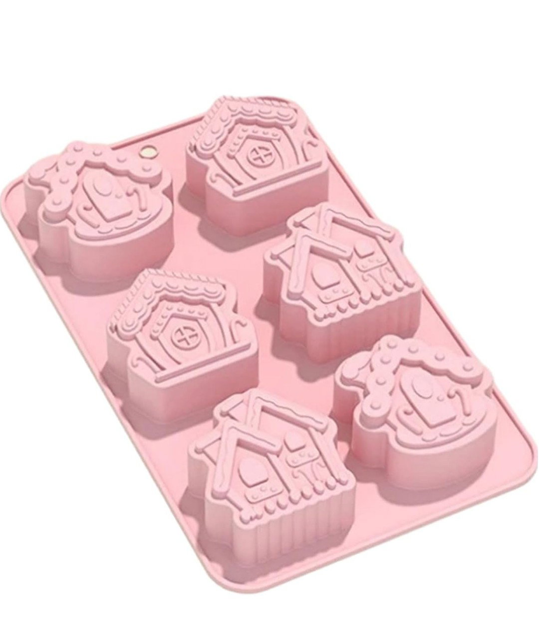 Molde de silicona casitas Velas, Cemento, Resina y Yeso | Ritual de Arte