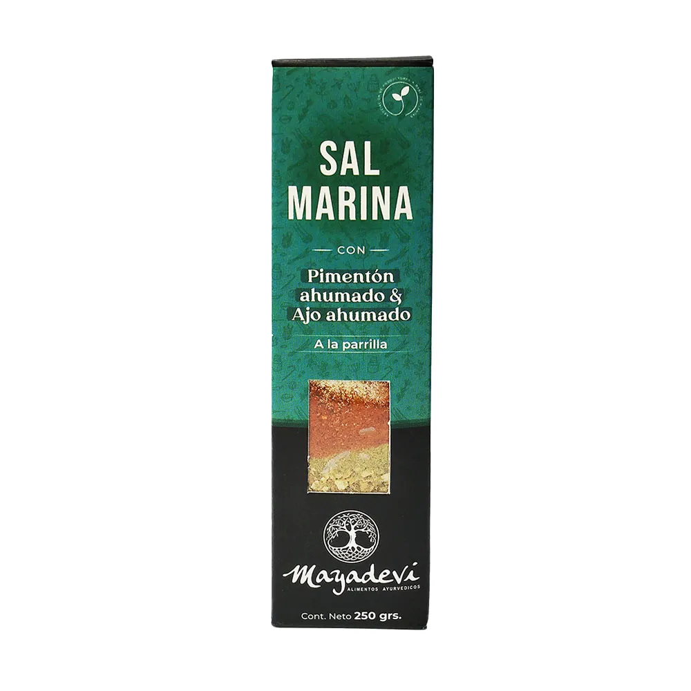 Sal Marina Saborizada MAYADEVI Parrilla 250 gr | VITTA Productos Naturales