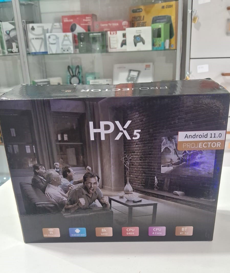 PROYECTOR HPX5 8K CAJA NEGRA A11 | TECNOMAS ARGENTINA