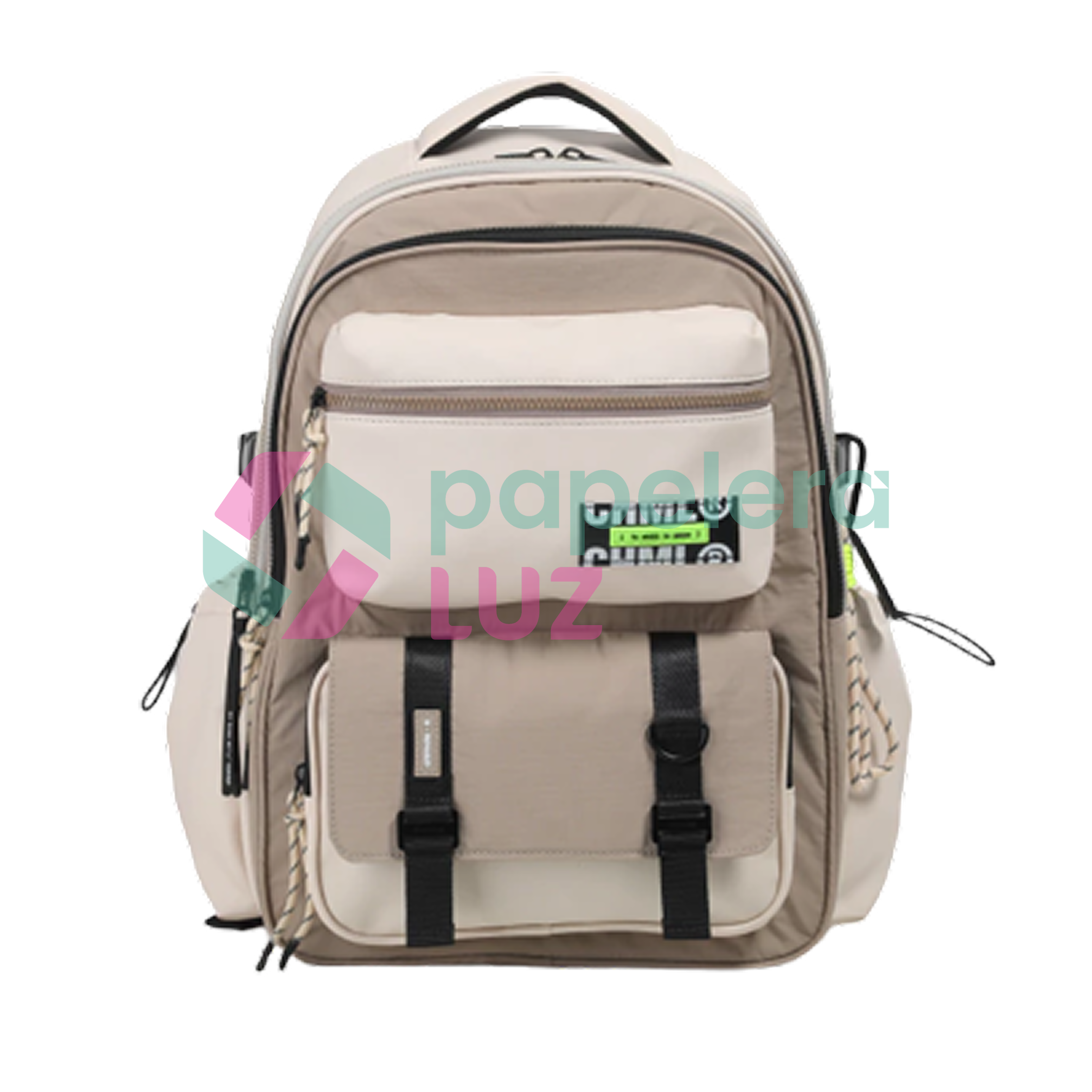 CHIMOLA Mochila Chill Espalda 18" Arena | Papelera Luz - Donde la ...