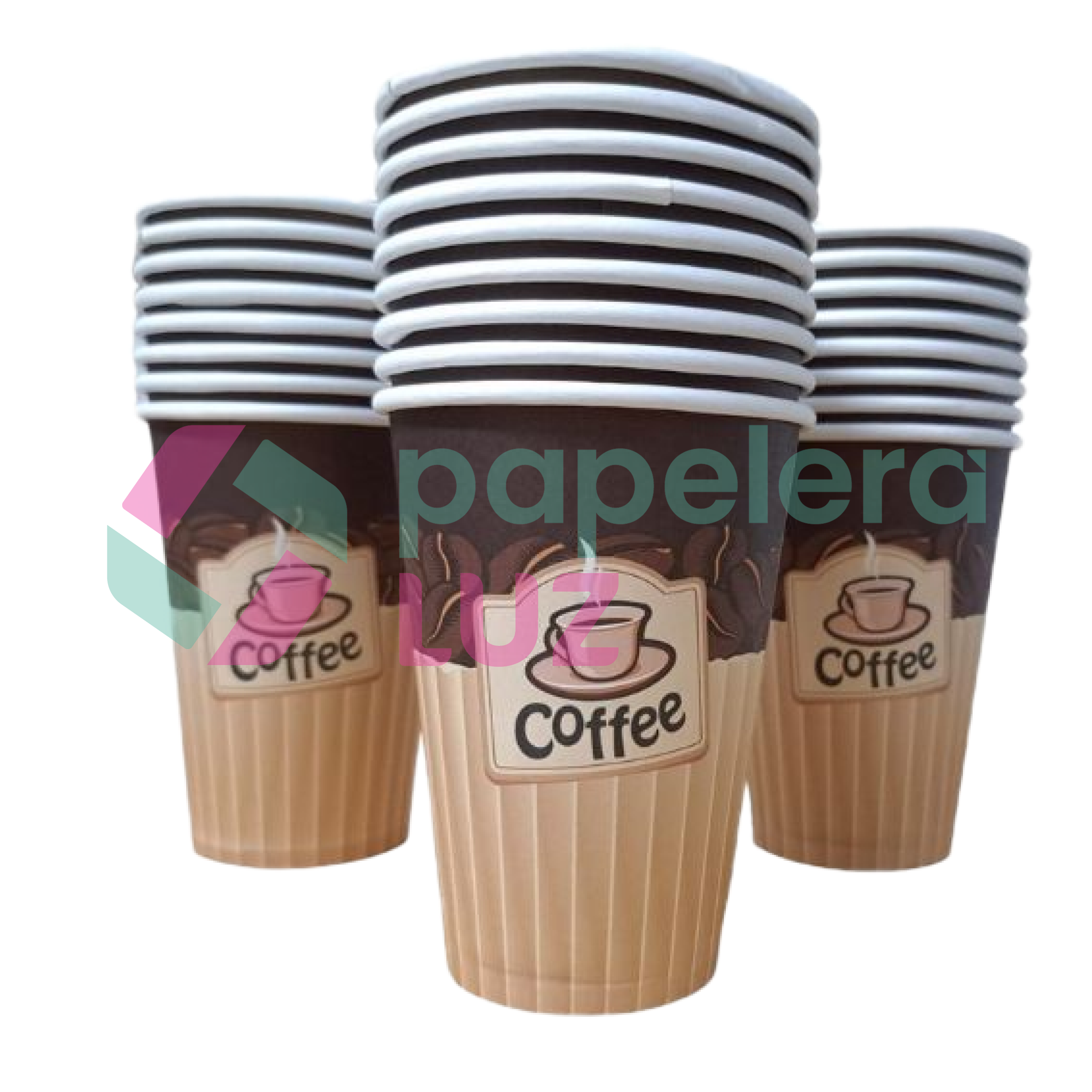 VASO CAFE POLIPAPEL 12oz x25u VS MODELOS cienfuegos | Papelera Luz ...