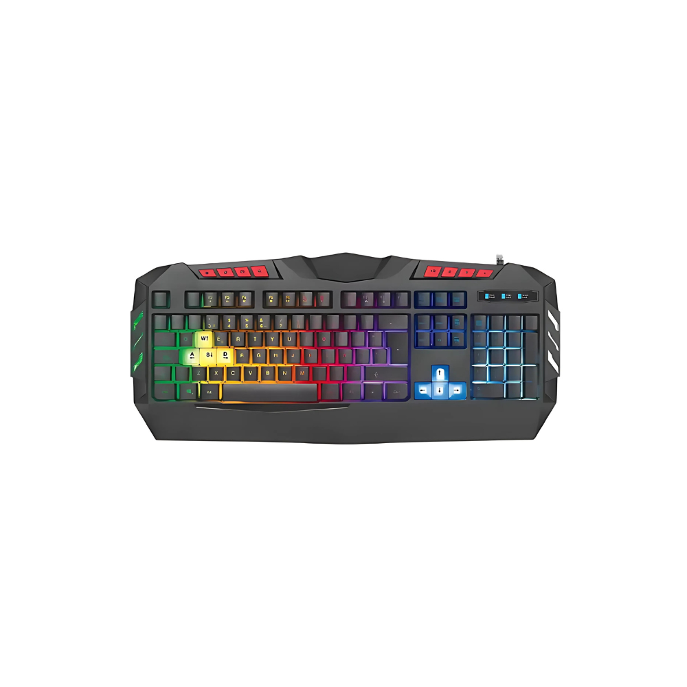 TECLADO NAXIDO MULTIMEDIA GAMING LED RGB ND K807 | Venta de Computadoras Gamer, Notebook ...