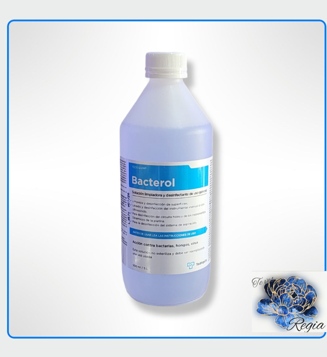 Bacterol Solución Limpiadora Desinfectante por ml | Regia Insumos