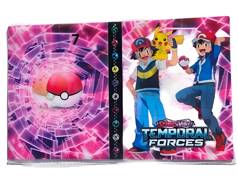 Álbum pokemón para cartas con tapa hologramada modelos surtidos ...