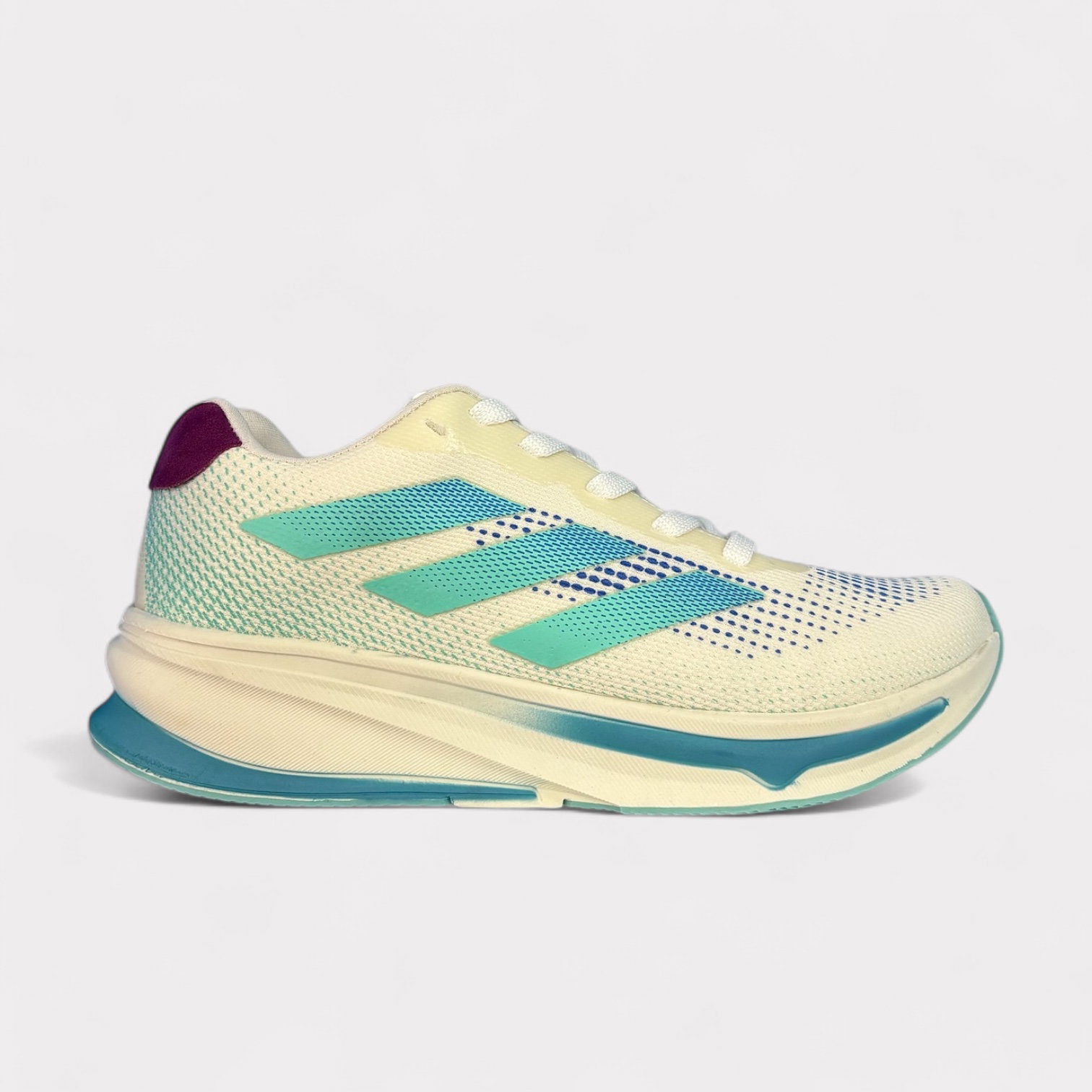 Adidas Supernova Blanco/Celeste | Lac Sport