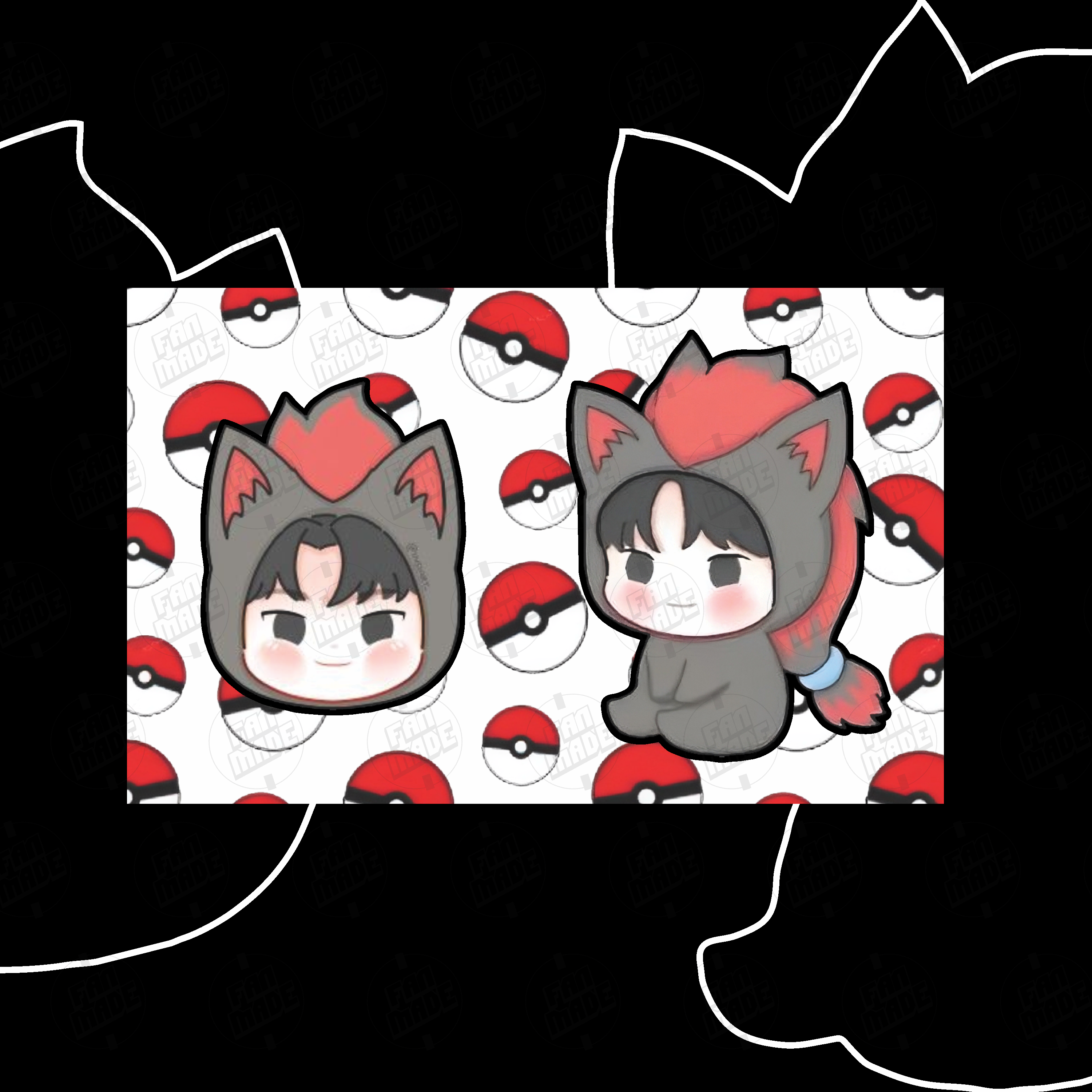 STICKERS - ENHYPEN 'ENHYPEN x POKÉMON' - JAY - Mod.XS | Fan Made Store