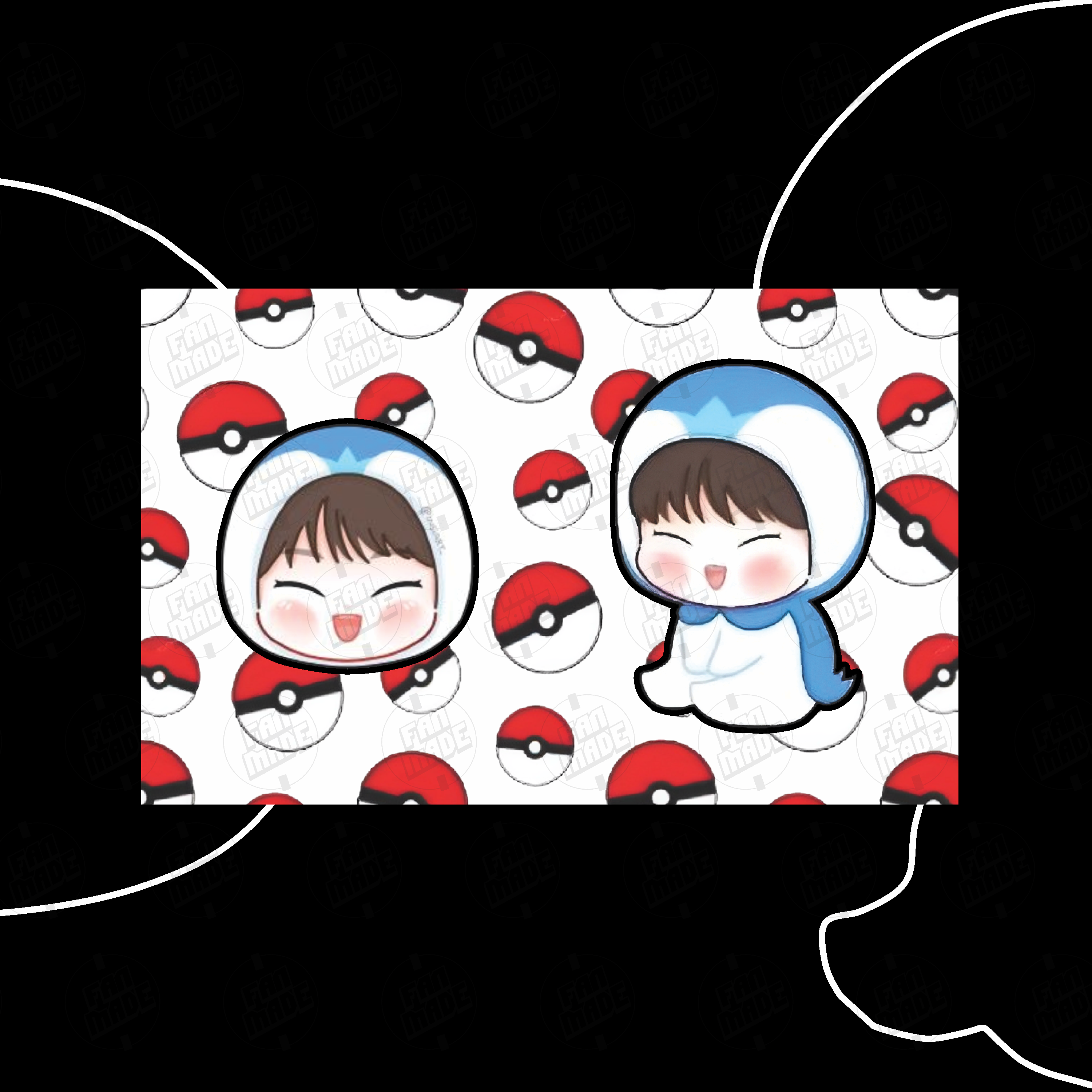 STICKERS - ENHYPEN 'ENHYPEN x POKÉMON' - SUNOO - Mod.XS | Fan Made Store