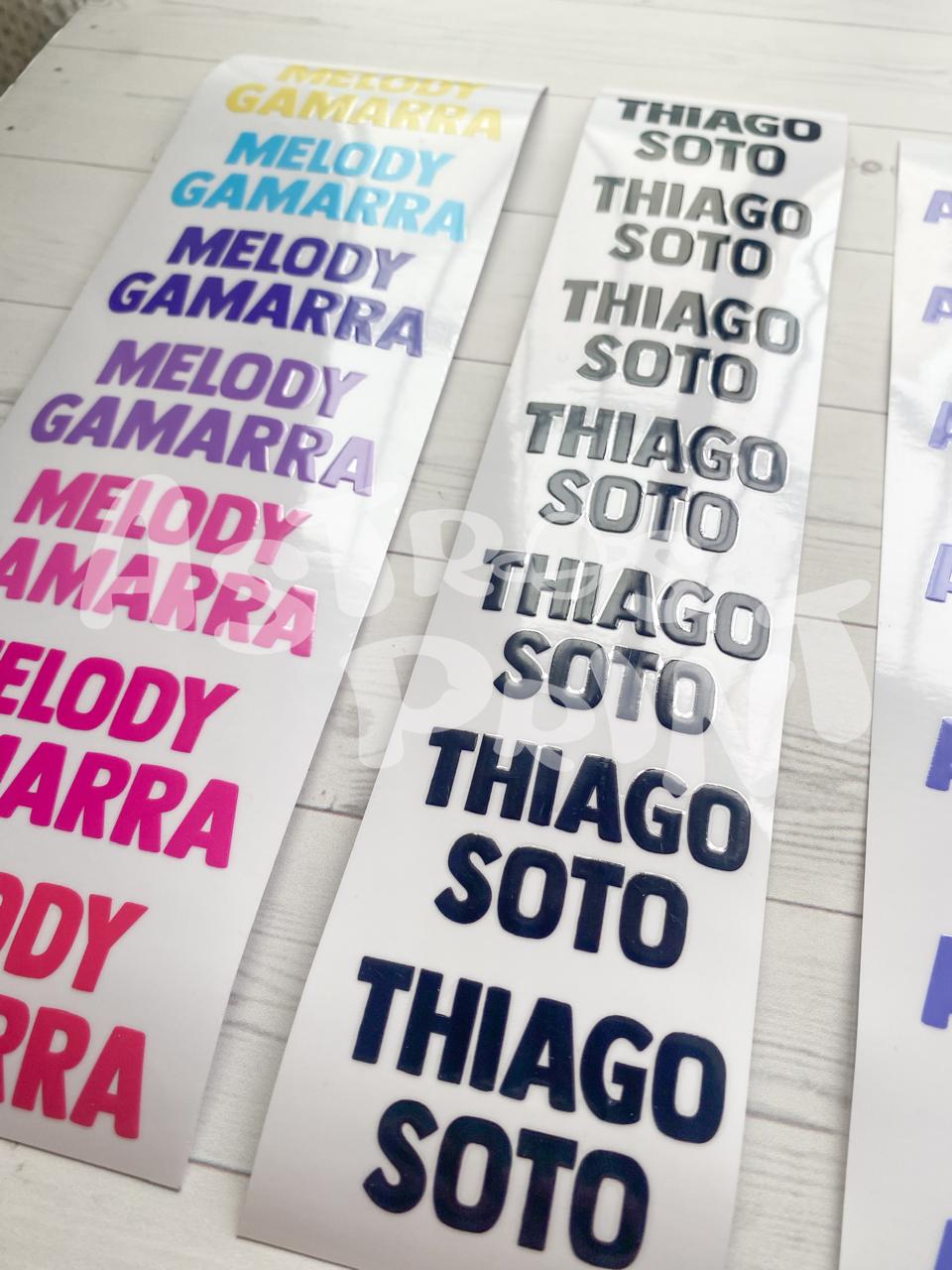 Etiquetas grandes DTF UV | Astros Print