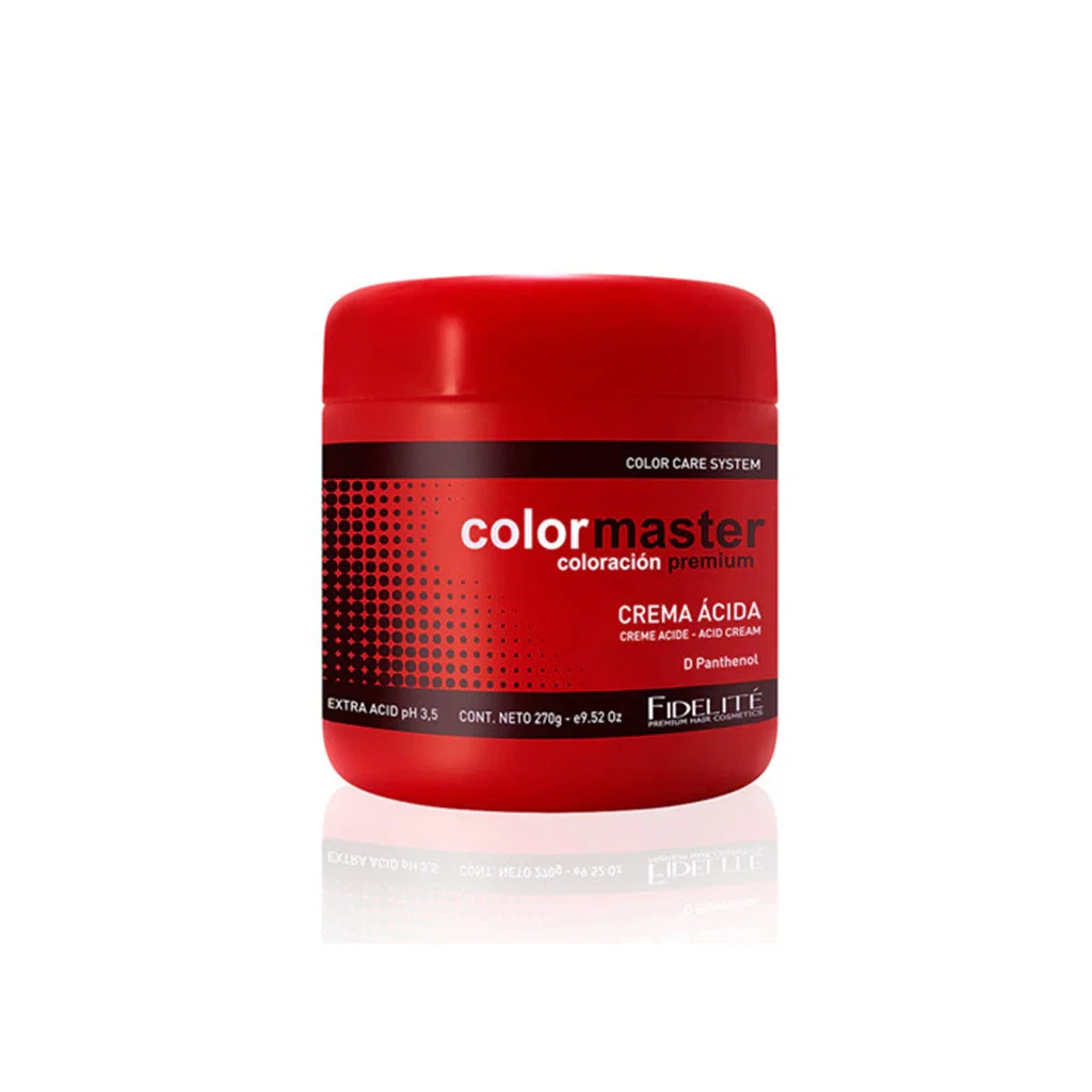 CREMA COLOR MASTER EXTRA ACIDA PH3 X270 | Distribuidora Principessa