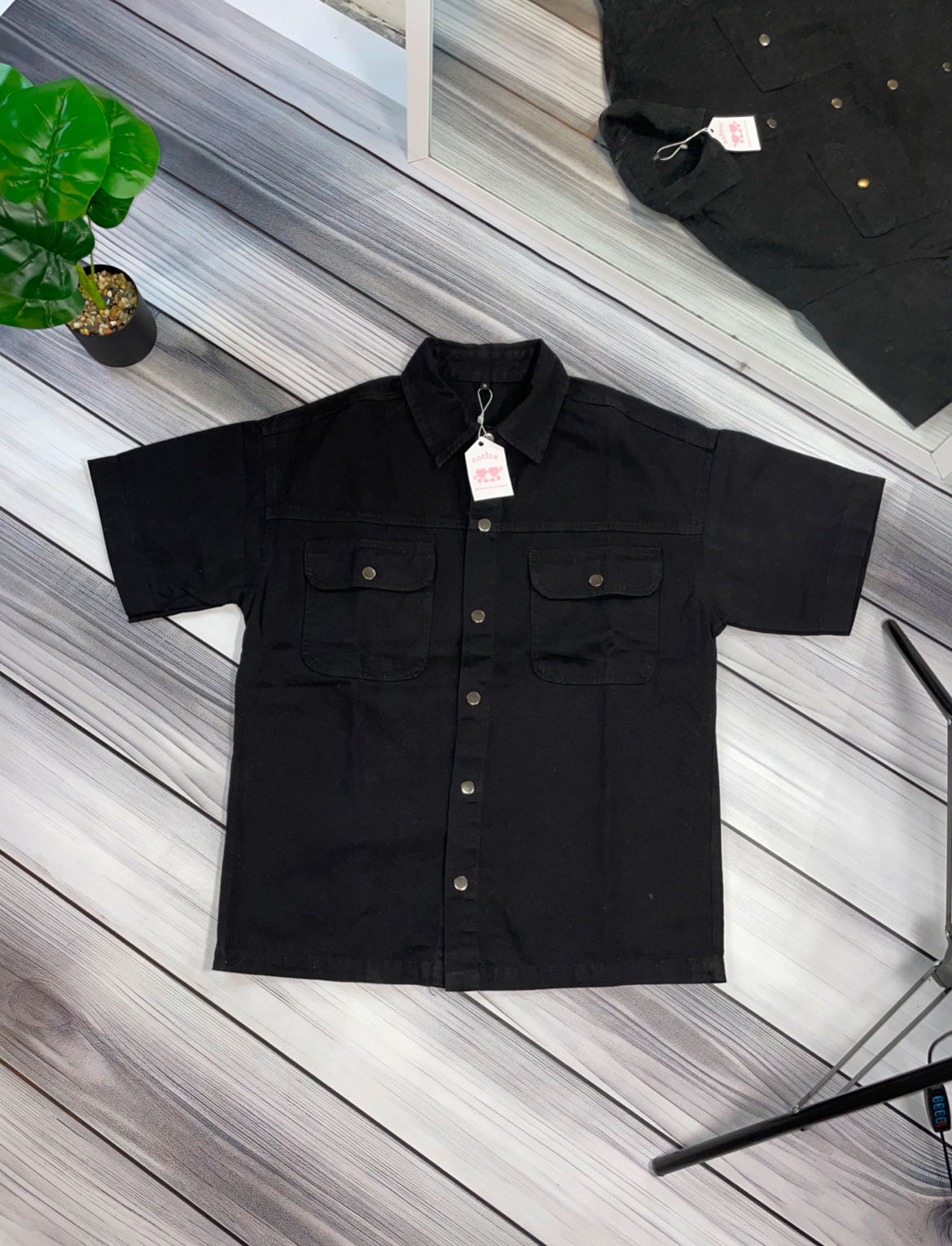 Camisa “Classic” Colorway Negro | Cotize
