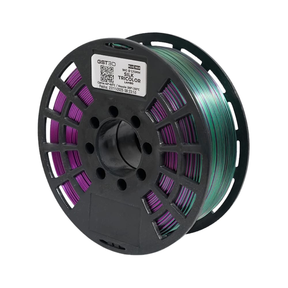 FILAMENTO GST3D PLA HIGH SPEED – SILK TRICOLOR (EFECTO SEDA) | COUNTRY ...