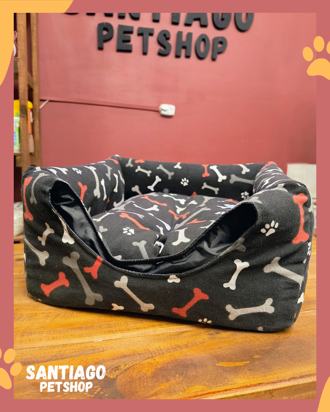 Cubo doble huesos | Santiago Petshop