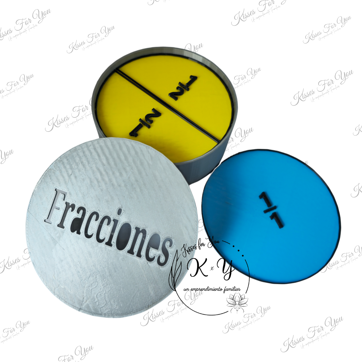 Fracciones con caja | Kisses for you
