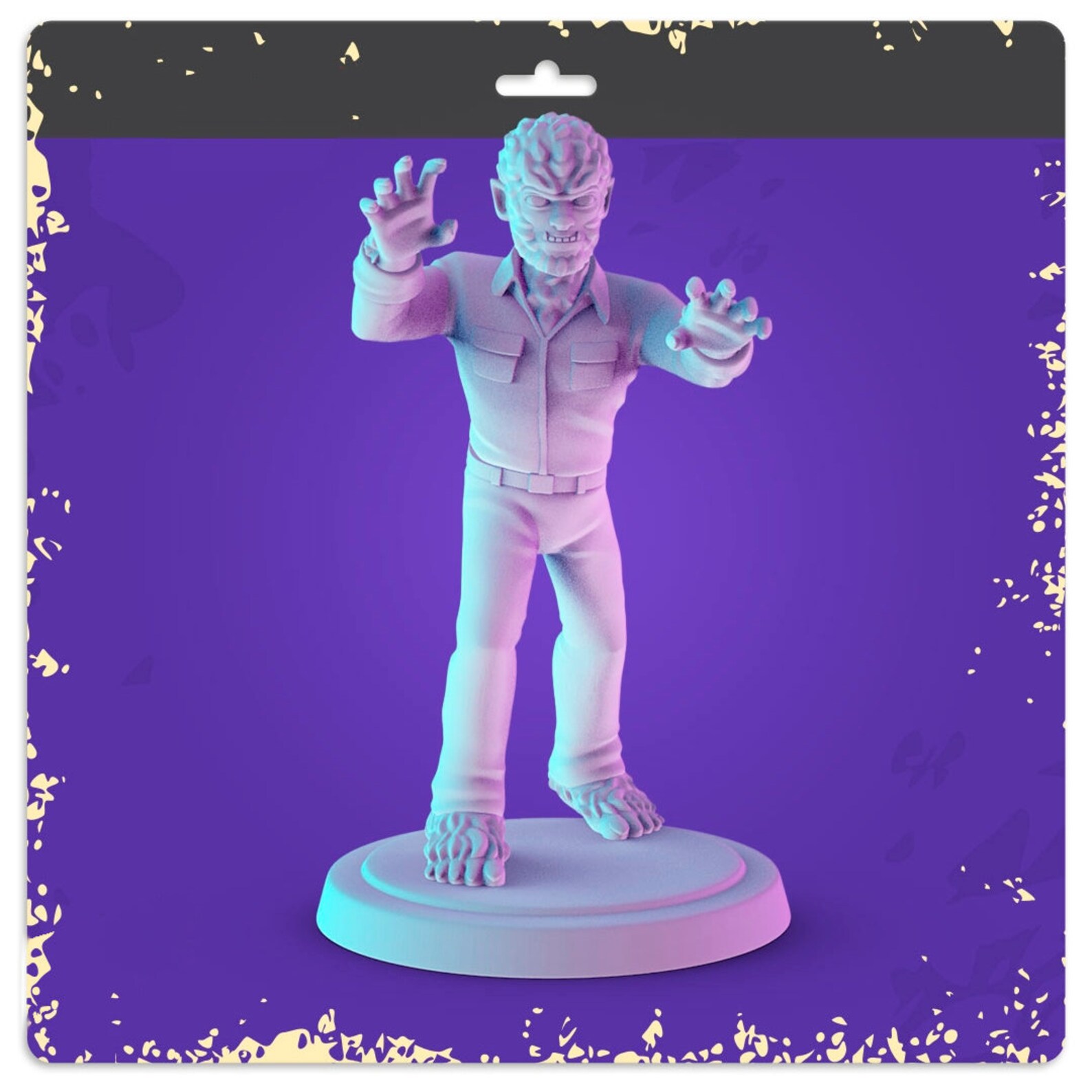 El Hombre Lobo - Monstruos Clasicos - Pop Minis | Octarino Miniature Studio