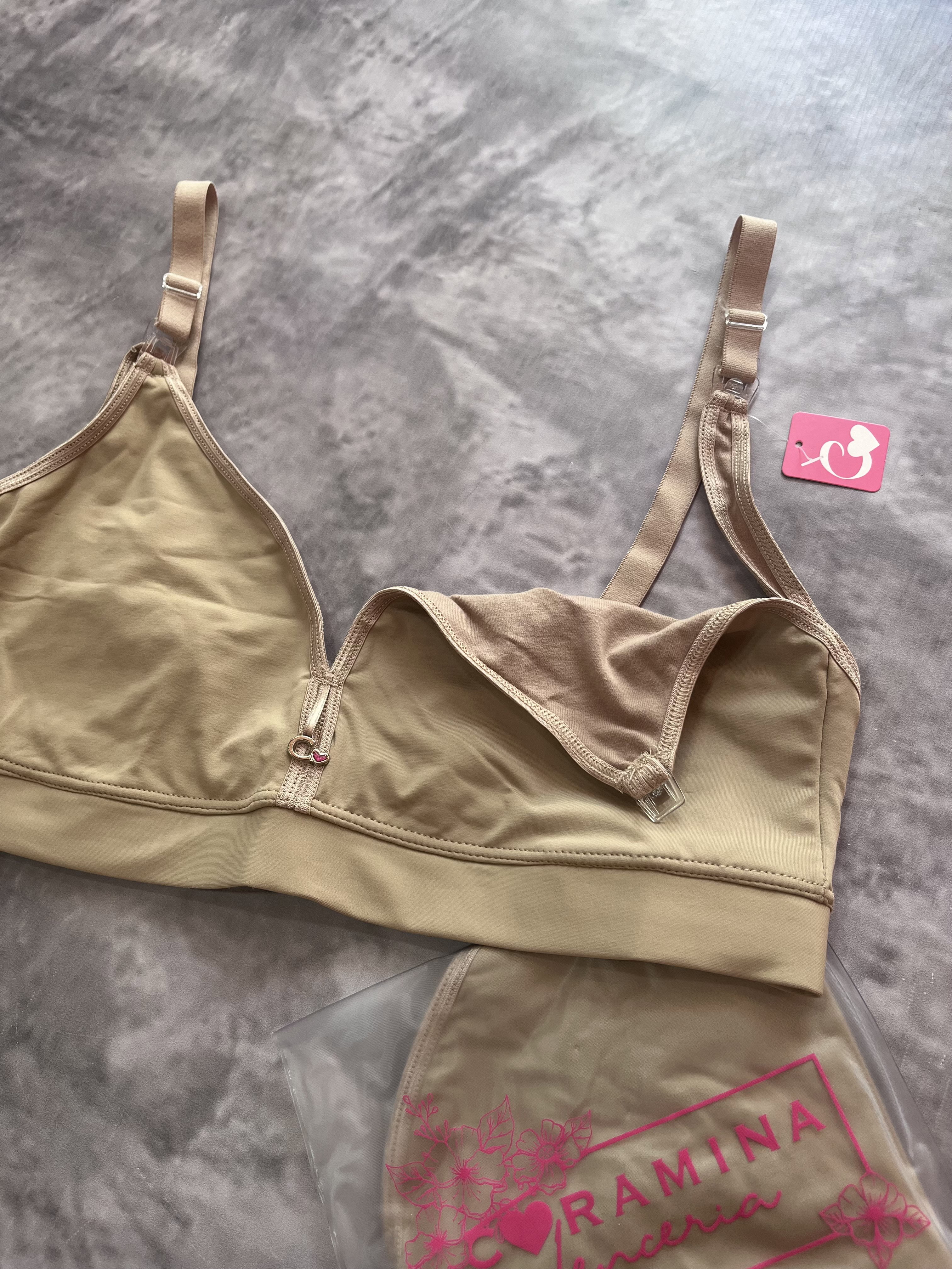Corpiño maternal doble tela de CORAMINA | Laperla_lengerieoficial