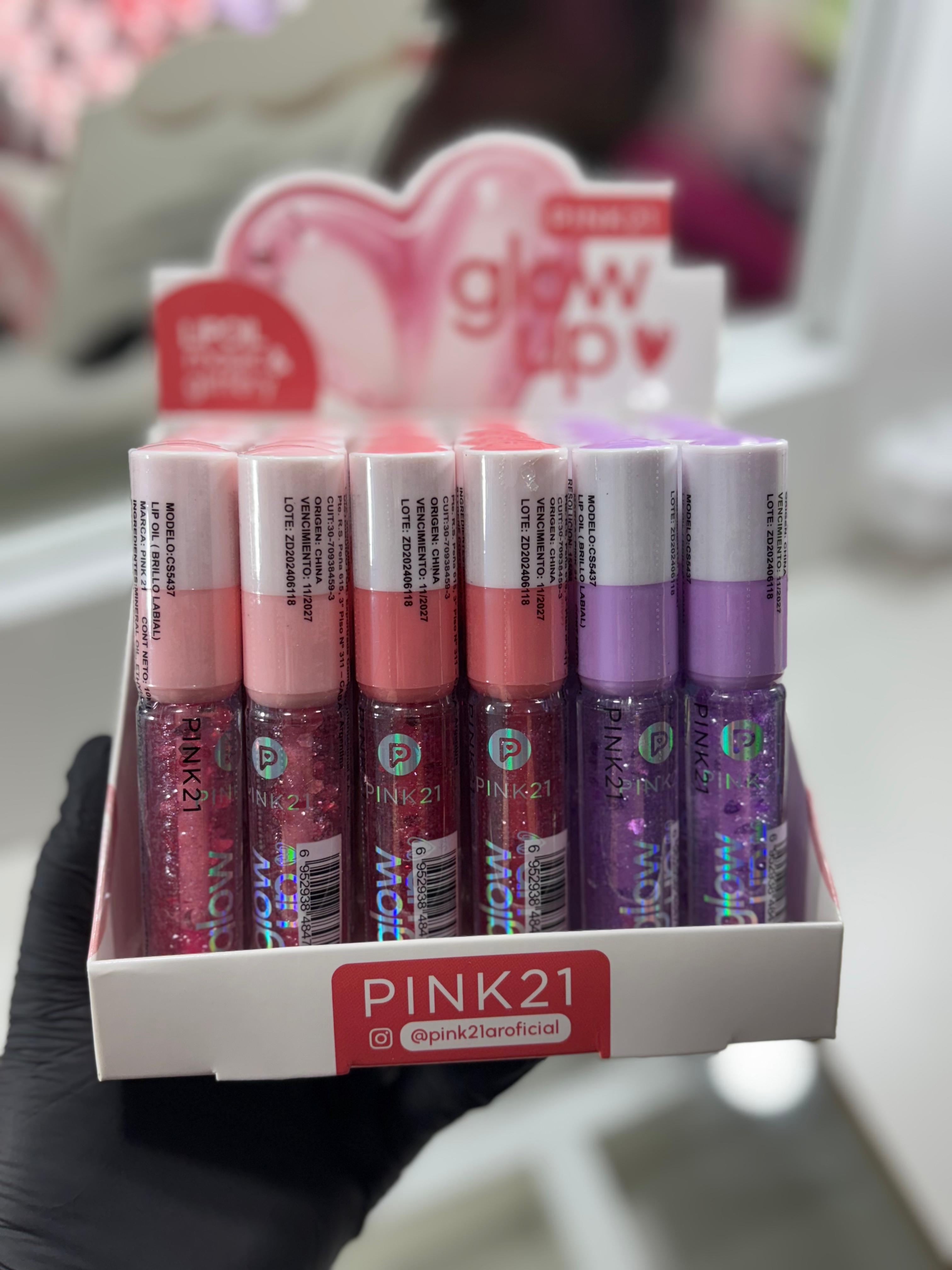 LIP OIL GLITTER PINK 21 | PONTECOQUETTA
