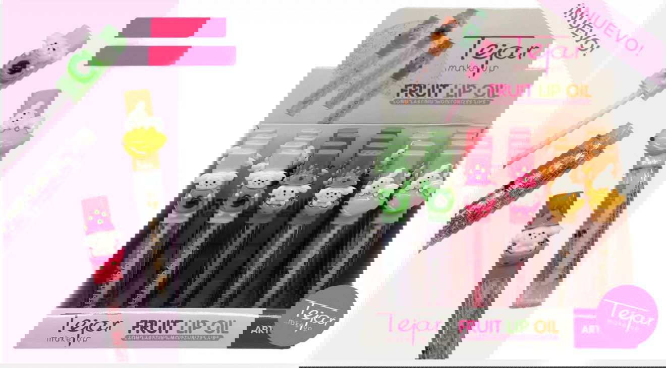 Lip Oil frutal tapa animalito - Tejar (MEDIA CAJA/CAJA ENTERA) | Nk ...