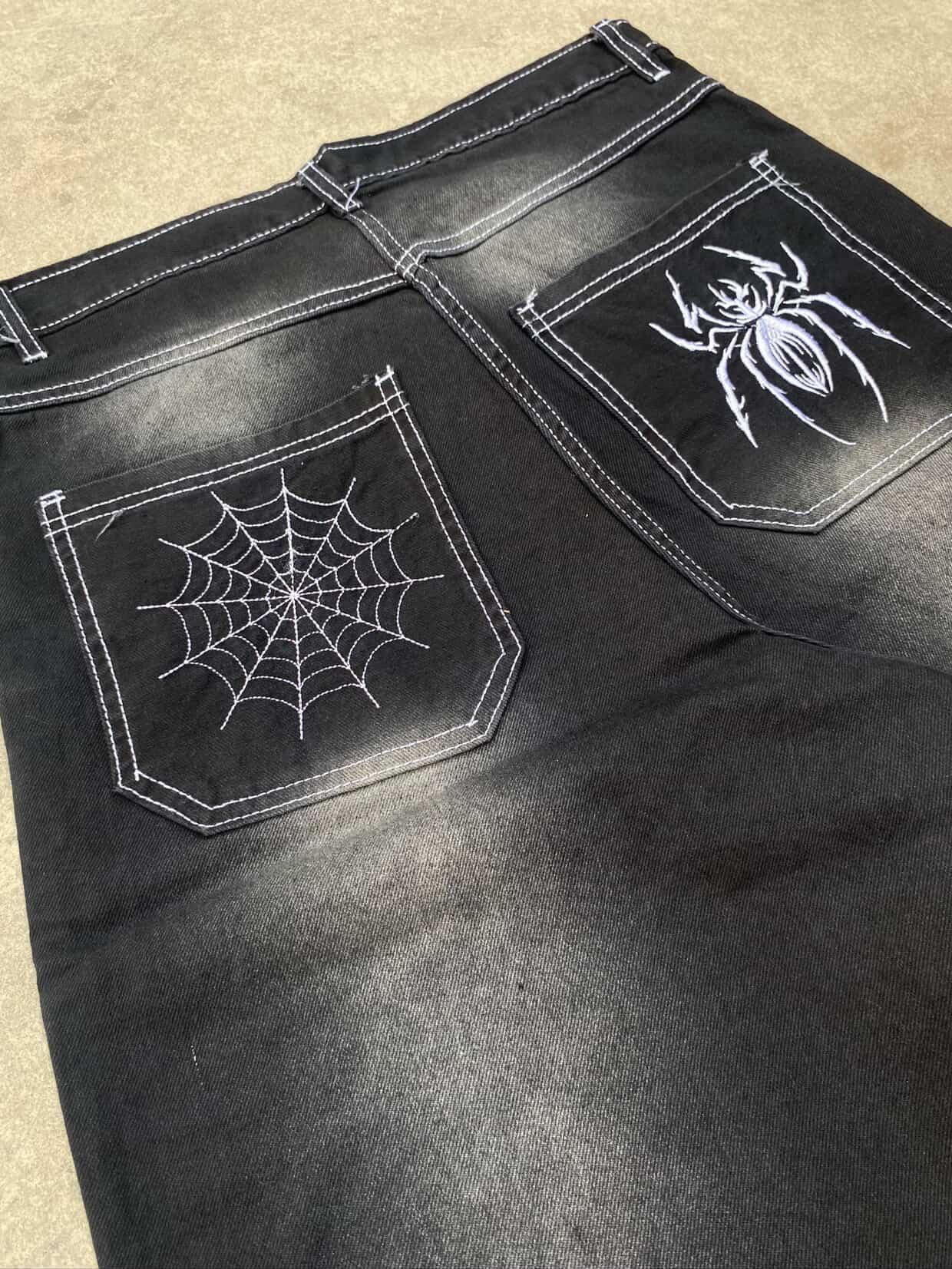 Jort Baggy "Spider" Dark | Panda