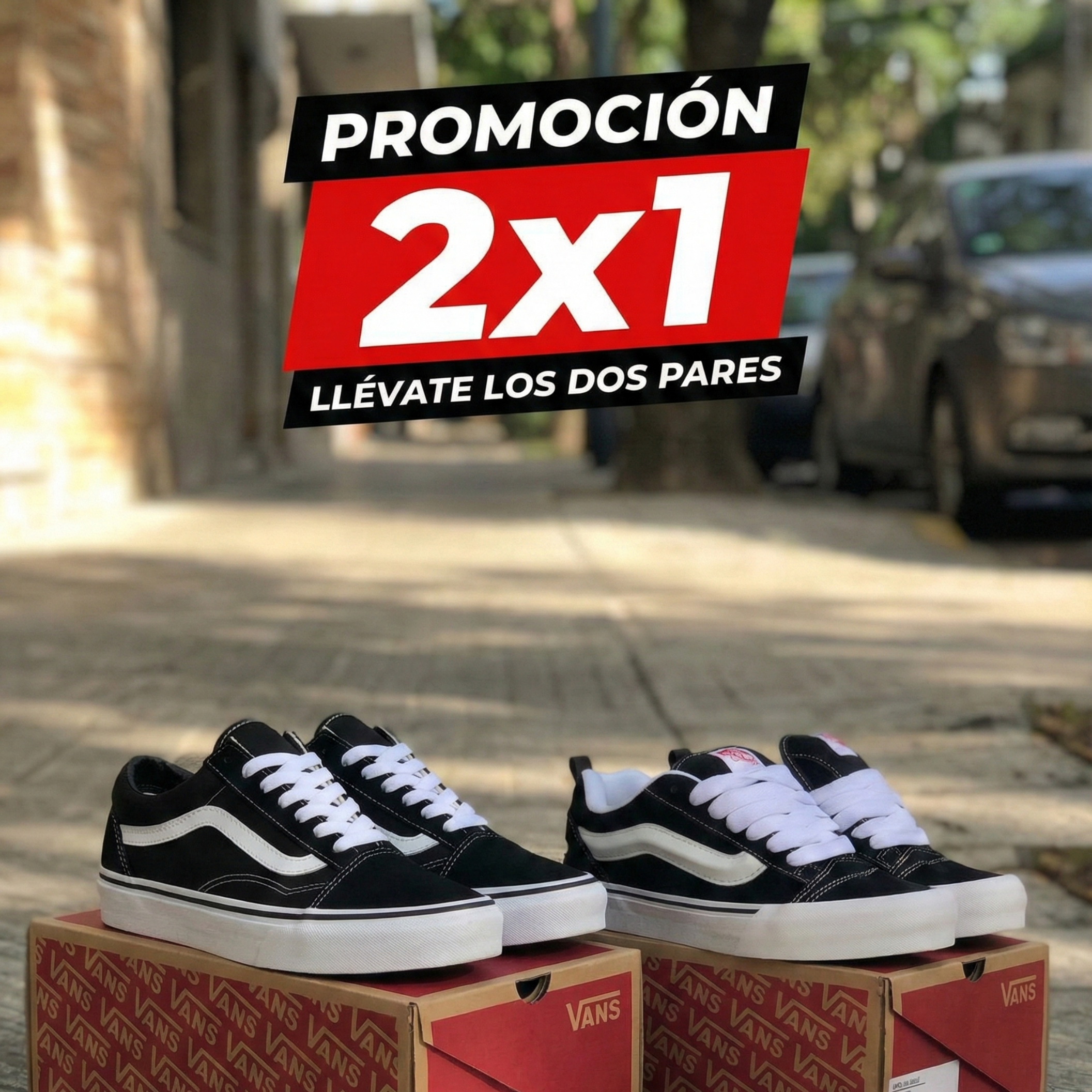 2x1 VANS SKOOL + KNU | URBAN HOUSE