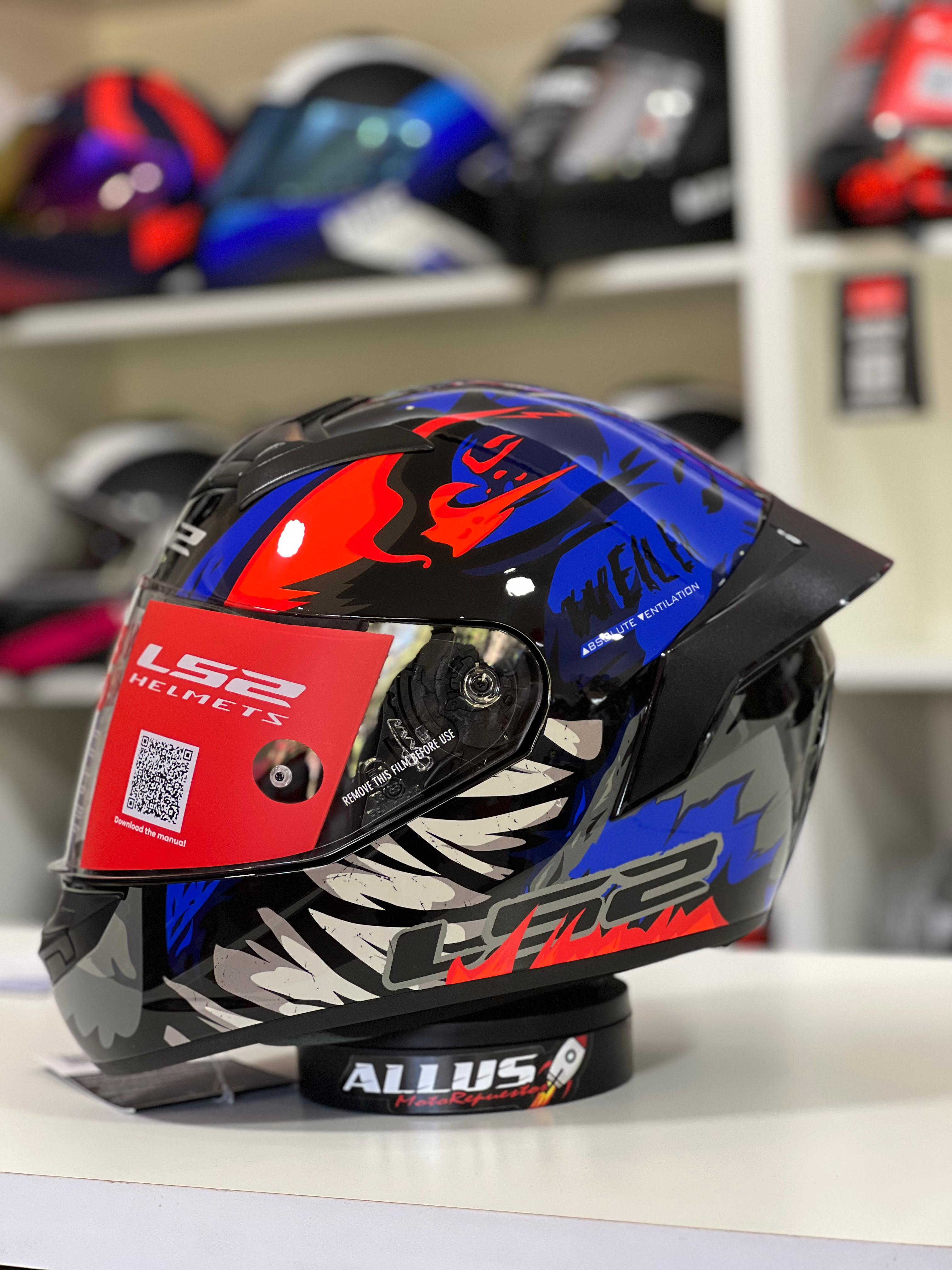LS2 ROOKIE (Incluye Aleron) | allus cascos motos