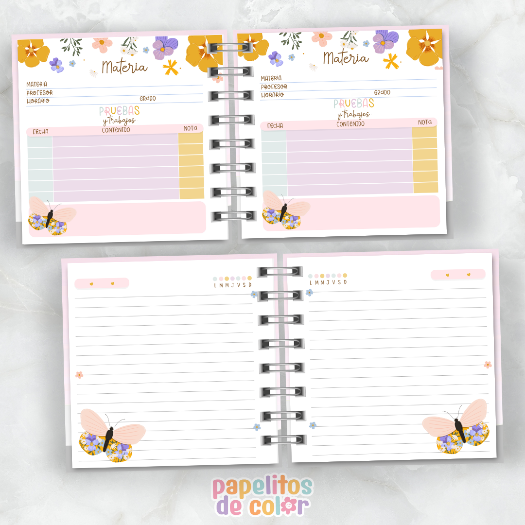 🦋 Combo Butterfly 🦋 | Papelitos de color