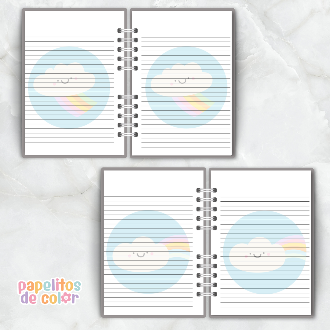 ☀️ Combo Sunshine 📒 | Papelitos de color