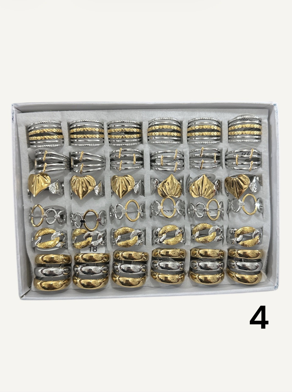 Anillos combinados surtidos | Casa Lina