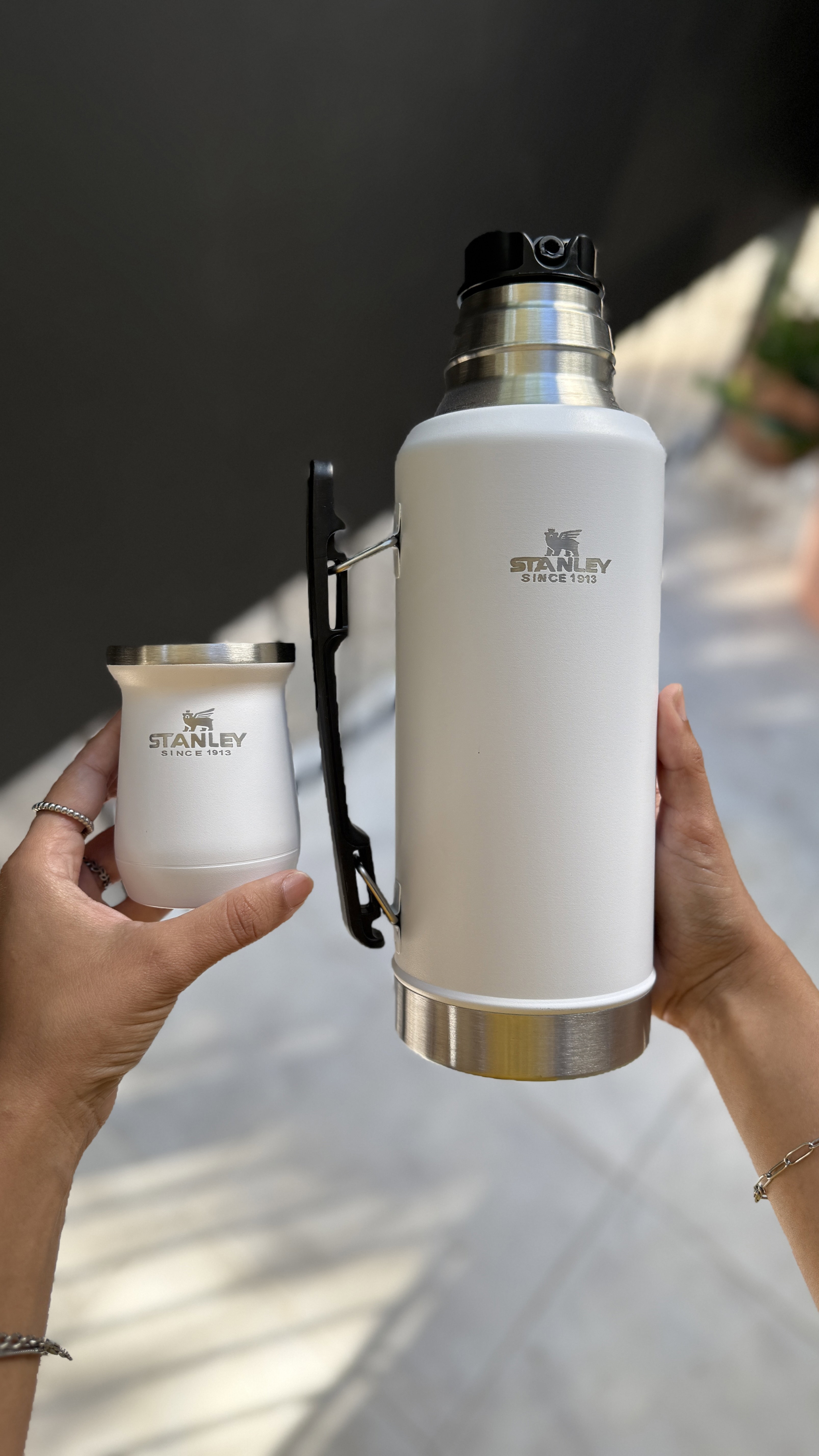 SET TERMO 1 LITRO STANLEY PICO SYSTEM + MATE | valdezimportaciones