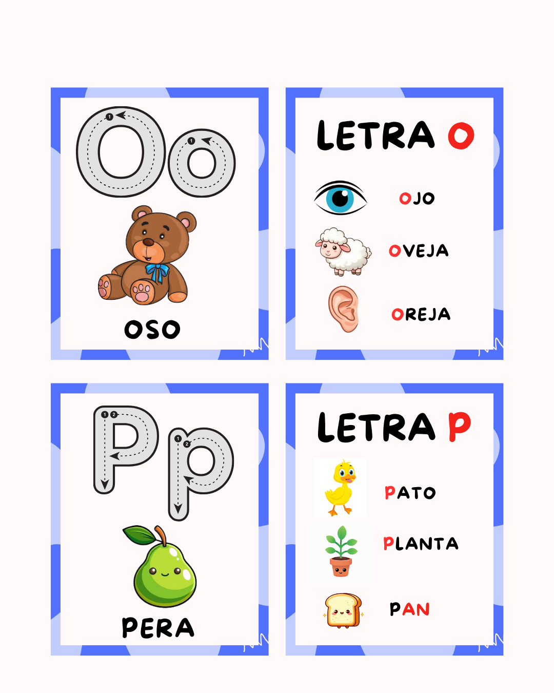 MI MINI ABECEDARIO – TARJETAS FONÉTICAS (FLASHCARDS)-PDF ...