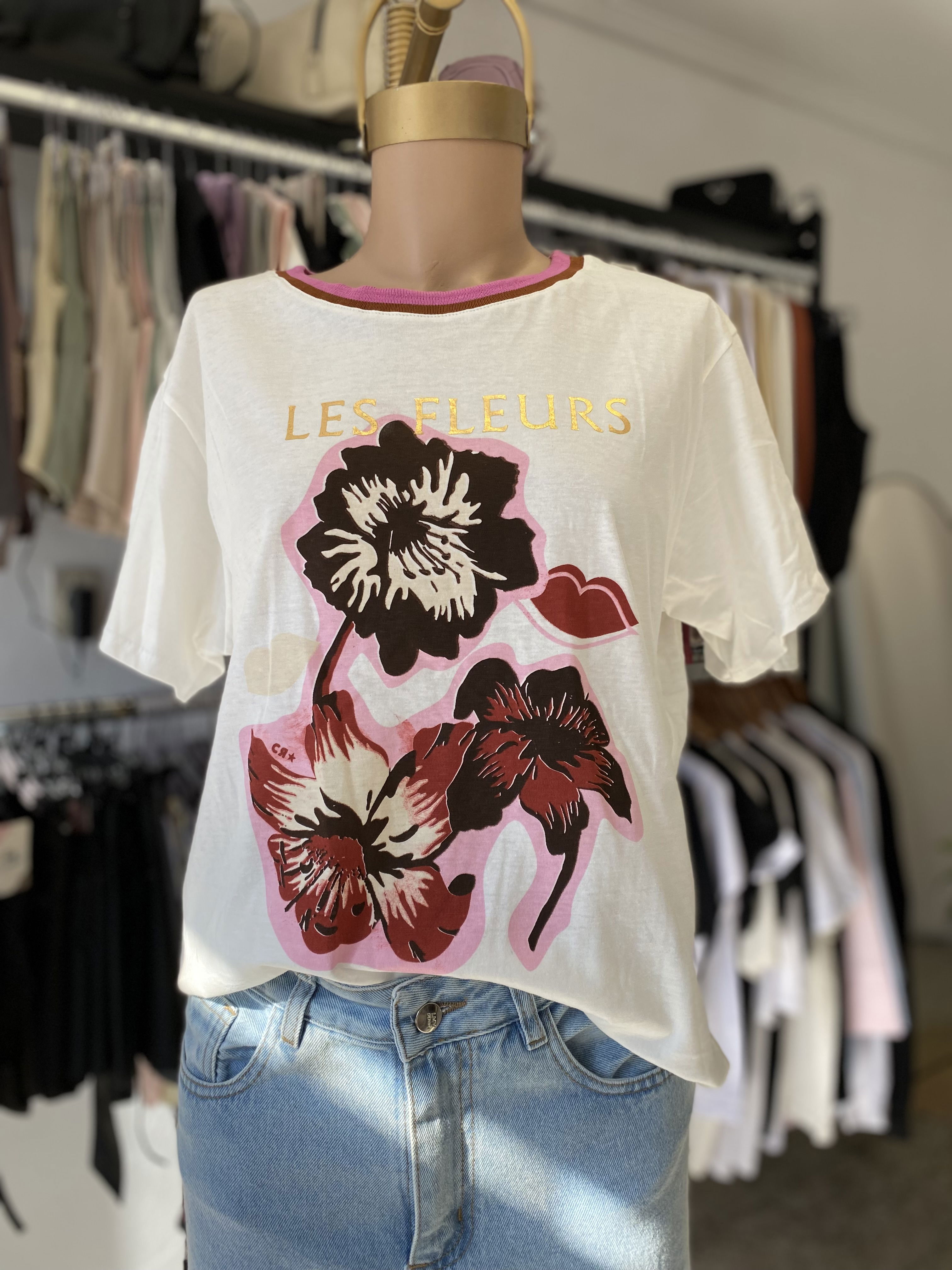 Remera flores | lali store