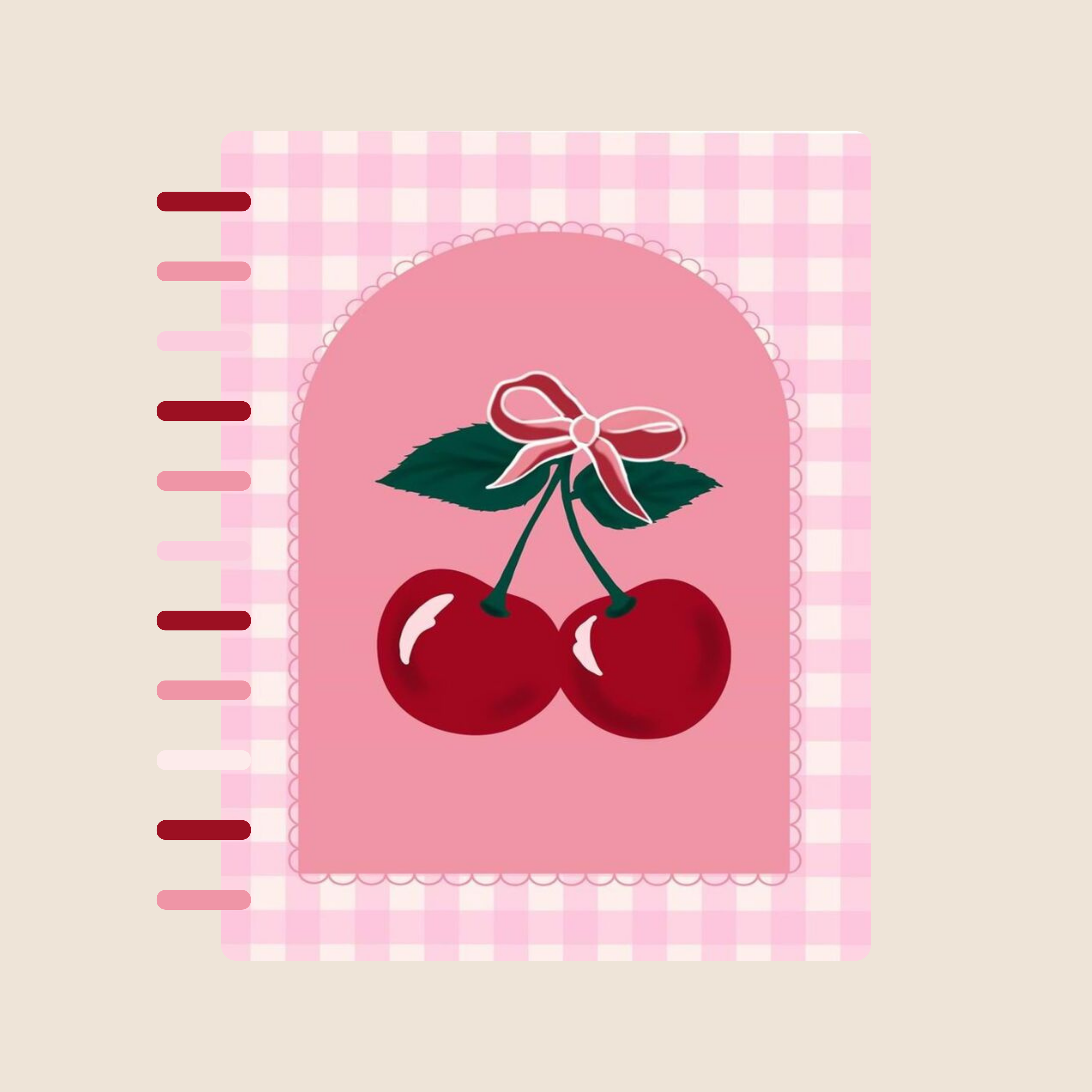 Cuaderno A4 Portada Cherry | Smart Book